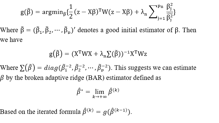 Logistic Broken Adaptive Ridge Procedure for Colon Cancer Data Analysis ...